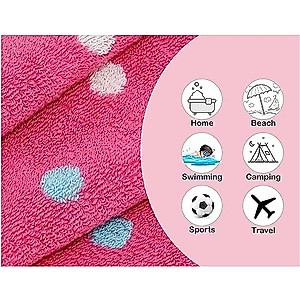 ORIGINAL KIDS Wash Cloth - Bath Time Sugar and Spice Set of 12 Washcloths - 100% Cotton Jacquard Super Soft Colorful Absorbent Quick Dry Easy Care Face Towel Face Cloth Gift - 12x12 - Pink Multicolor