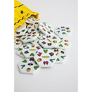 HoneyCombs Game: A Fun Matching Game for Kids and Families. Easy to Learn, Award Winning Tile Game, Educational, Gift for Kids and Adults Aged 5 and Up.