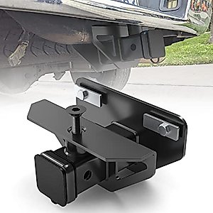 Sulythw Class 3 Rear Trailer Hitch Receiver for Dodge Ram, 2 Inch Towing Hitch Receiver with Cover Kit for 2003-2018 Dodge Ram 1500&2003-2013 Ram 2500/3500 & 2019-2021 Ram 1500 Classic