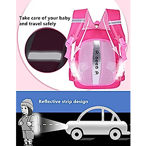 Waterproof Cat Face Waterproof Kids Backpack School Bookbag for Primary Girls Students Yookeyo