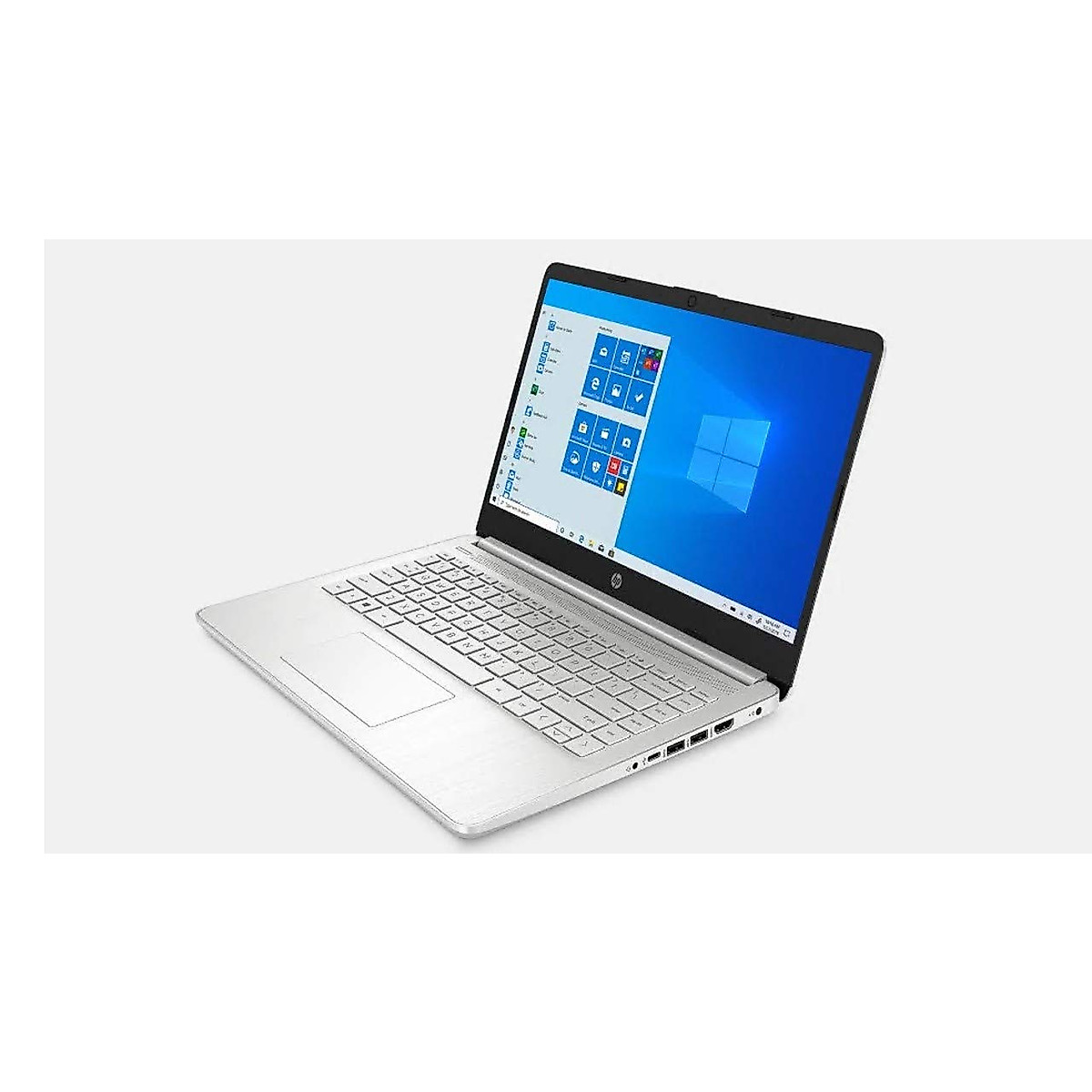 HP 14" HD LED Touchscreen Laptop, AMD Ryzen 3 3250U up to 3.5GHz, 8GB DDR4, 128GB SSD, Bluetooth, Wi-Fi, HD Webcam, HD Audio, Media Card Reader, USB 3.1-C, HDMI, Windows 10, 64GB ABYS Micro SD Card