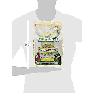 Wagner's 57075 Safflower Seed Wild Bird Food, 5-Pound Bag