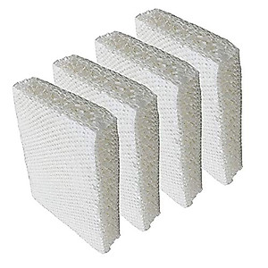 PUREBURG WF813 Humidifier Wick Filters Compatible with Relion WF813 Relion RCM832 RCM832N RCM-832N DH832 DH-832 Duracraft DH-830 Honeywell HC832 Robitusin DH-832 ProCare PCCM-832N AC813,4-Pack