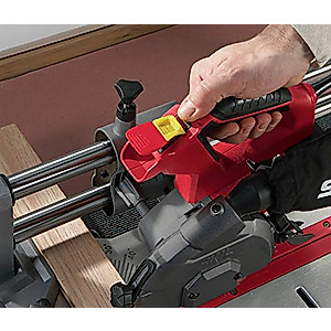 SKIL 3601-02 Flooring Saw with 36T Contractor Blade, Red and black