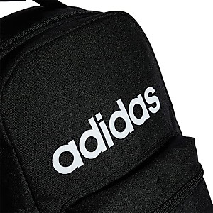 adidas Santiago Insulated Lunch Bag, Black/White, One Size