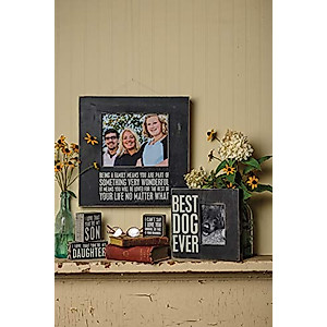 Primitives by Kathy 21314 Pinstriped Trim Box Sign, 3.5" x 4", Love That You're My Son