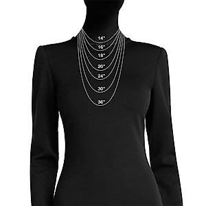 SEA OF ICE Italian Spiga Wheat Chain Necklace – Silver Chain Necklace for Women and Men – 925 Sterling Silver Spring Ring Locked Jewelry Chain – Multisize Silver Chain Unisex