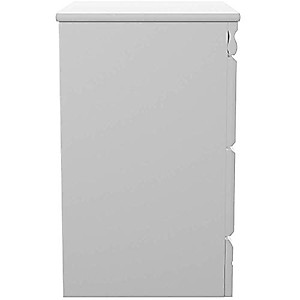 Signature Design by Ashley Anarasia Traditional Children's 2 Drawer Nightstand, White