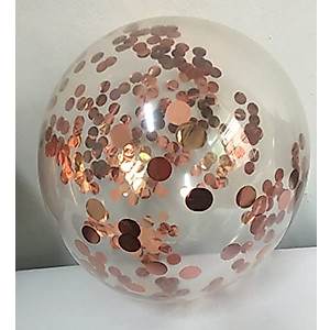 Black Rose gold Balloons- Dusty Pastel Pink and Black Balloons 12inch for Birthday Graduation Wedding Bridal Shower Anniversary Party Decorations (Black + Retro Pink + Gold)