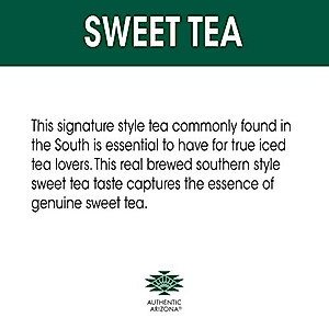 Arizona Premium Brewed Southern Style Sweet Tea, 16 Fl Oz (Pack of 12)