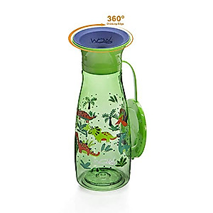 WOW CUP MINI 360 Sippy Cup, Green, 12 oz / 350 ml