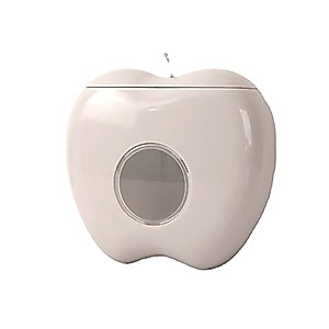 XiFor Disposable Clingfilm Storage Box, Plastic Bag Container and Dispenser for Grocery Bags, Shower Cap Organizer Wall Mounted Rack Trash Bag for Kitchen and Bathroom