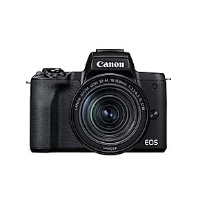 Canon EOS M50 Mark II + EF-M 18-150mm is STM Kit Black (Renewed)