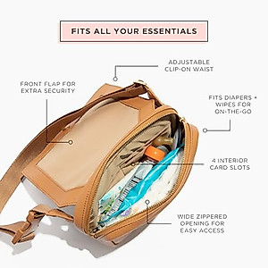 Freshly Picked Mickey Leopard Park Waist Pack, Disney Fanny Pack, Wear as a Belt Bag or Crossbody Fanny Pack (Mickey Leopard)