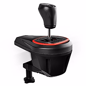 Thrustmaster TH8S Shifter Add-On, 8-Gear Shifter for Racing Wheel, Compatible with PlayStation, Xbox and PC