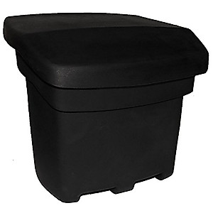 FCMP Outdoor - Outdoor Salt, Sand, and Storage Bin, Black