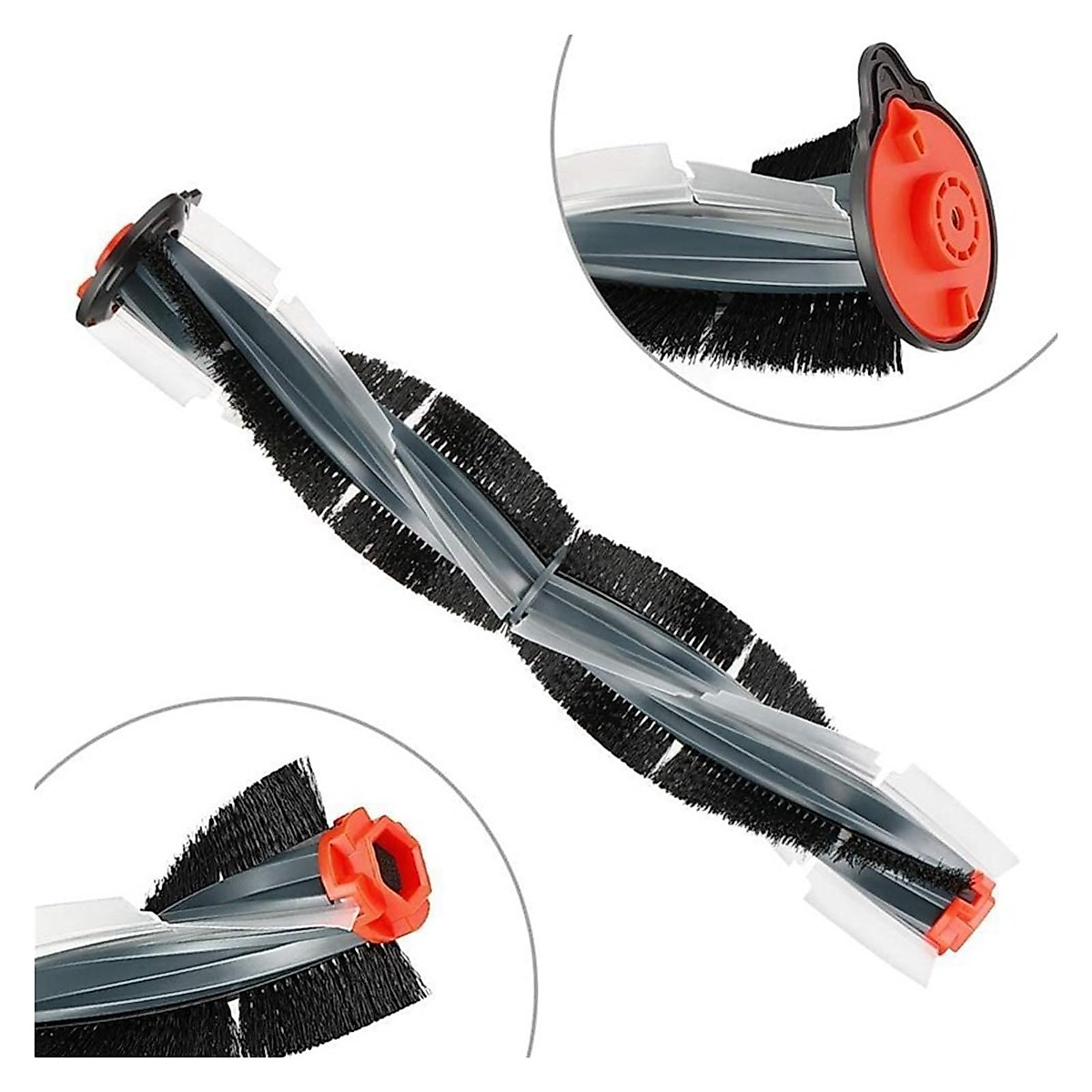 WEddle Main Side Brush Hepa Filter Accessories Sweeping Robot Vacuum Cleaner. Compatible for Neato Botvac D Series D7 D85 D3 D4 D5 D6 D75 D80