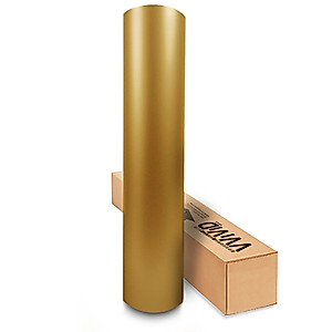 VViViD Matte Metallic Pearl Gold 2ft x 5ft Car Wrap Vinyl Roll with Air Release 3MIL-VViViD8