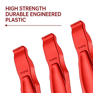 Bicycle Tire Levers 3 Pack - Ultra Strong Tire Removal Tool for Road or Mountain Bike Tires.
