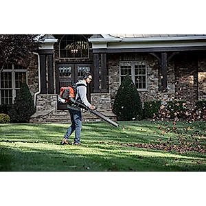 Husqvarna 360BT 65.6cc 2-Cycle Gas 890 CFM 232 MPH Backpack Leaf Blower