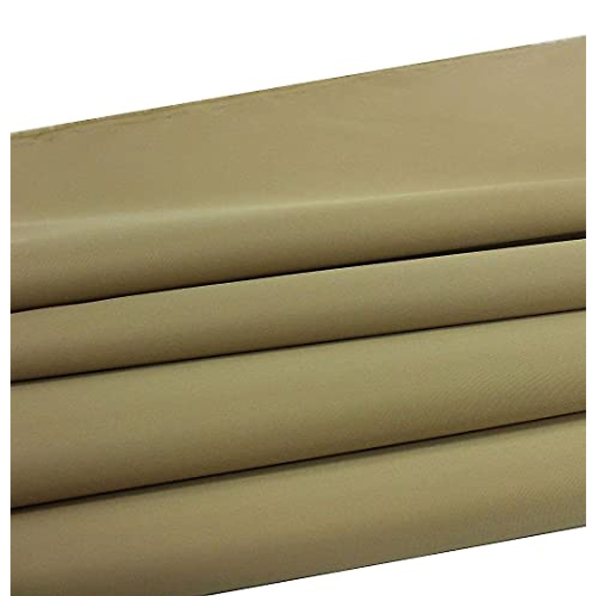Mybecca Canvas Marine Fabric 600 Denier Indoor/Outdoor 1 Yard, Khaki/Sand) (Cut Separate by Yard for Prime Orders)