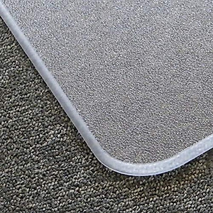 Floortex Extra Thick Heavy Duty Polycarbonate Chair Mat 35" x 47" for Hard Floors and Carpets