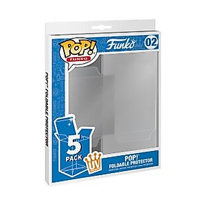 Funko POP Pop! 5 Pack Foldable Pop Protector Cases - UV Protected, Multicolor, Standard (53008)