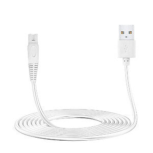 MEROM USB Charger Cord Compatible with Finishing Touch Flawless Legs Women's Hair Remover Trimmer Electric Razor Replacement Power Cable (Only for Finishing Touch Flawless Legs)