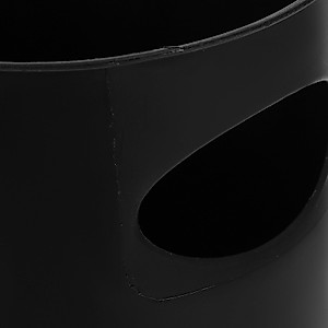 Homoyoyo Trash Can Garbage Can Bedroom Waste Bucket Garbage Bucket Rubbish Storage Can Trash Bin Slim Waste Bin Rubbish Can Garbage Storage Can Container White Office Household Plastic