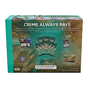 Magic: The Gathering Streets of New Capenna Bundle | 8 Set Boosters + Accessories