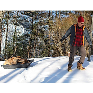 Flexible Flyer Utility Pull Sled. Ice Fishing, Deer Hunting, Firewood, Work Cargo