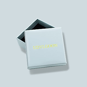 UDORA Teardrop Cubic Zirconia Drop Earrings Necklace Bridal Jewelry Sets Wedding Prom Gifts for Bridesmaid (18K Gold)