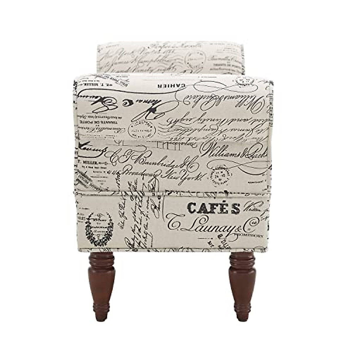 Linon Lillian Bench, Linen