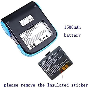 GZGYNADAST NOT for iOS/ipad/MAC/iPod, only Compatible with Android/Windows,80mm Portable Bluetooth Receipt Thermal Printer Wireless Ticket Bill Invoice pos Printer for Small Business