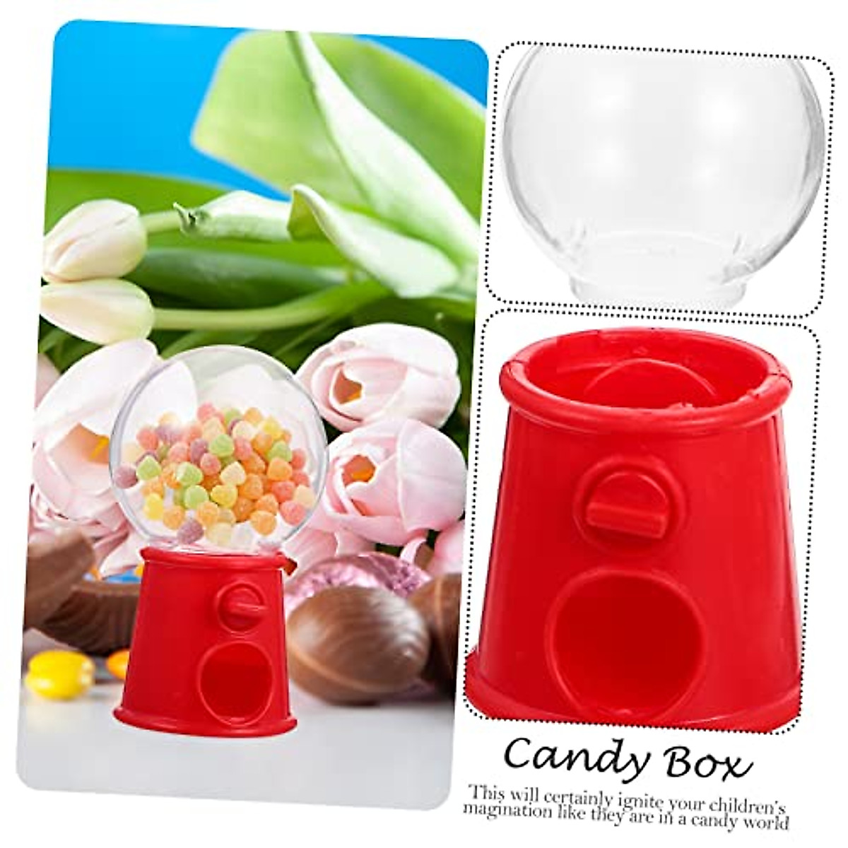 NOLITOY 60 pcs Vending Wedding Twirling Machines Rotary for Boys Twisters Chocolate Portable Treat Bulk Rotatable Numbers Cake Money Fun Gifts Rred Decor Creative Funny Savingred