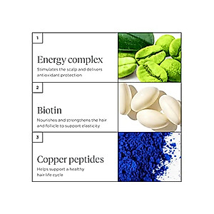 Briogeo Destined For Density Caffeine + Biotin Peptide Density Shampoo | Increases Hair Thickness and Density | Vegan, Phalate & Paraben-Free | 8 Ounces