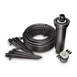 Rain Bird CNV182MBS Drip Irrigation Sprinkler Conversion Kit, 1800 Pop-Up to 6 Drip Micro Bubblers with 1/4" Tubing