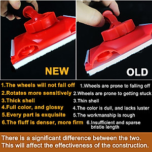 BANCOO RSL43 Paint Edge Trimmer Plus Two Replace Pads | Corner Walls & Ceilings Pad Painter | Paint Pad Applicator | Edge Painting Tool with Painter's Pad Refills | Paint Edger for Wall Painting