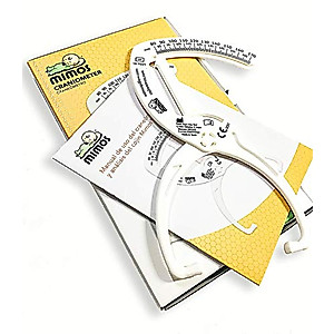 Mimos Craniometer (1 Unit) - Cranial Asymmetry Measurement Tool, Diagnosis and Follow-up of Baby Flat Head Syndrome, Plagiocephaly Assessment.
