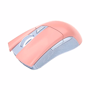 ASUS Optical Gaming Mouse - ROG Gladius II Origin Limited Edition PNK | Ergonomic Right-handed PC Gaming Mouse for FPS Games | 12000 DPI Optical Sensor | Aura Sync RGB, ROG Armoury II | Pink