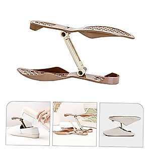 Abaodam Shoe Organizer Shelving Brackets Shoe Rack for Closet Adjustable Shelf Brackets Stackable Shoe Slots Adjustable Shoe Slots Closet Shoe Organizer Shoe Slots Rack Shoes Holder Japan