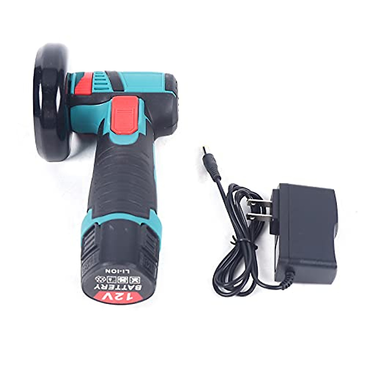 YIYIBYUS Mini Angle Grinder Cordless Brushless M5 Cutter Polishing Grinding Machine 12V 19500rmp Handheld Polisher Power Tool