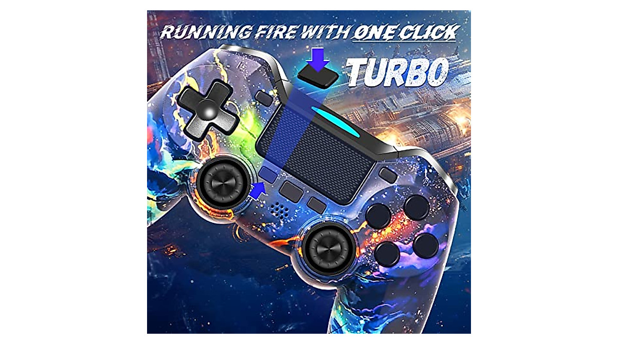 TERIOS Wireless PS4 Controller: Precision Gaming for PS4/Pro/Slim