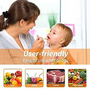 Immersion Hand Blender,600W Stainless Steel Stick Blender,4-in-1 Home Multi-Function Stick Mixer,6-Speed Handheld Blender,Mixing Cup,Food Chopper,Milk/Egg Mixer, Sauce/Soup,Puree Baby Food Machine