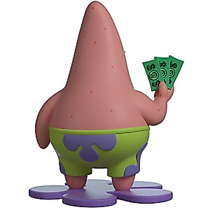 I Have 3 Dollars, 4" Patrick Collectible Figure, Based on Funny Internet Meme, High Detailed Collectible Figure - Youtooz Spongebob Squarepants Collection Based on Cartoon TV Series