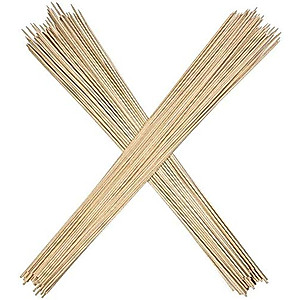 Perfectware PW-CDS30SP-50 30" Wooden Marshmallow Sticks (Pack of 50)
