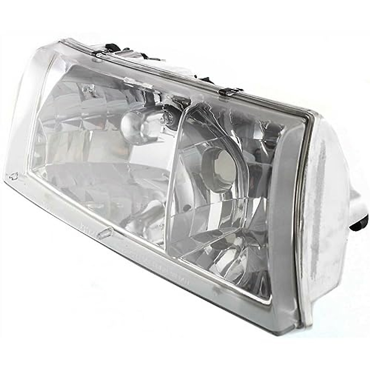 HDOZTOJI 2pcs Headlight Left Right Side Plastic Lens Corner Light Clear & Amber Corner Light Clear Headlight Lens Headlights & Corner Parking Lights Kit YW3Z13008BB 12160151 FO2550124