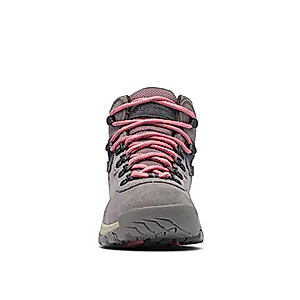 Columbia Women's Newton Ridge Plus Waterproof Amped, Stratus/Canyon Rose, 8.5