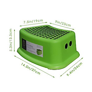 2 Pack Kids Step Stool - Great for Potty Training Step Stool for Kitchen,Bathroom,Toliet,Living Room Both Boys and Girls