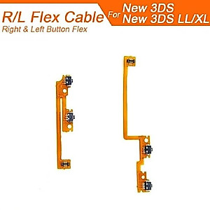 WANGBANG Gamepad Console L R ZR ZL Button Ribbon Flex Cable for Nintendo New 3DS XL/LL Console
